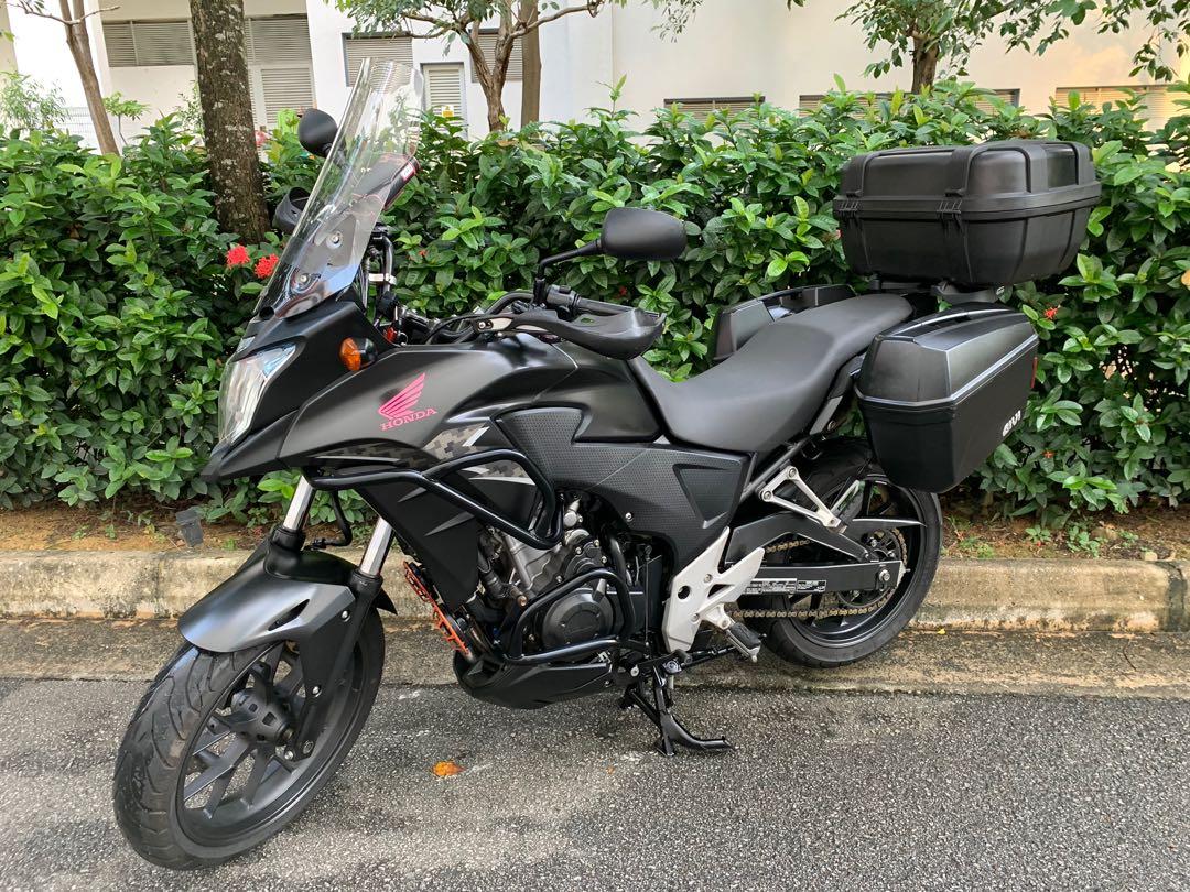 Honda CB400X Matt Black Color. Mature Careful Owner. Registration Date ...