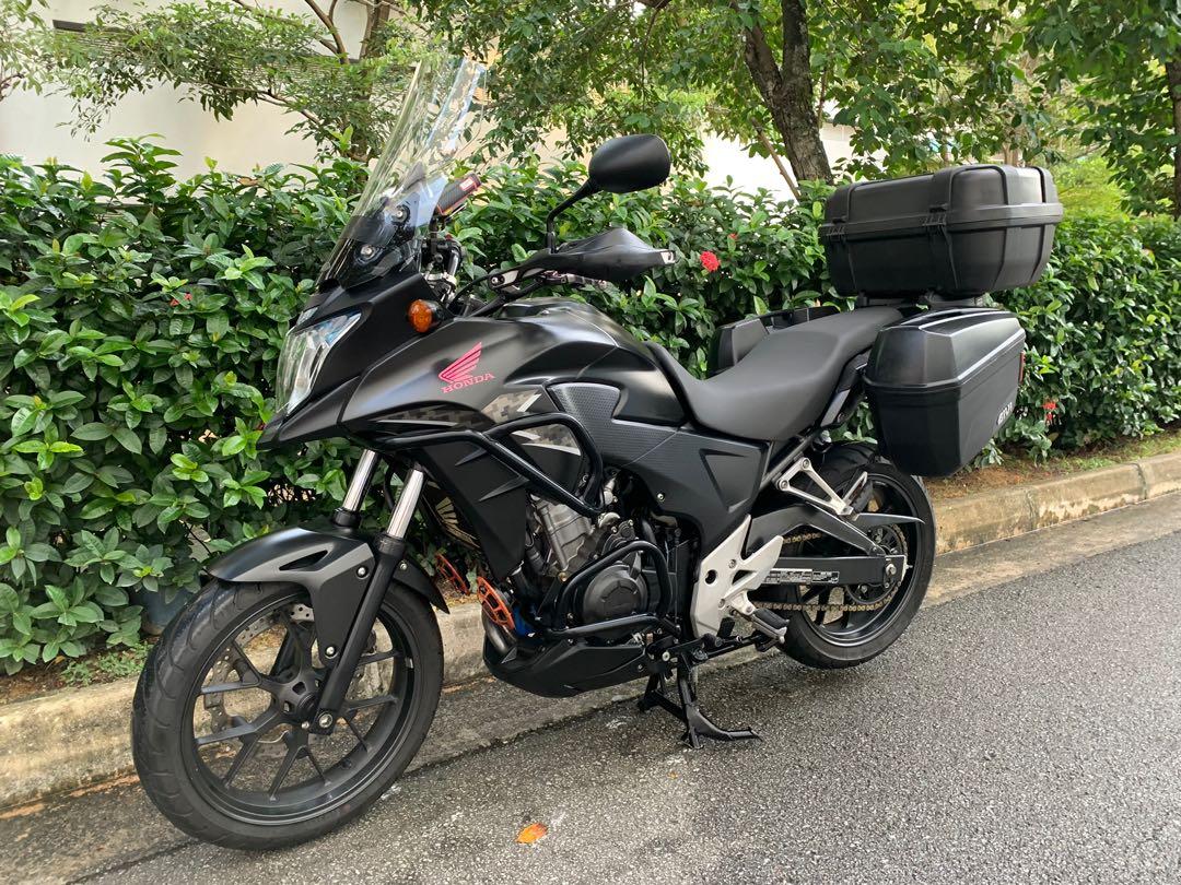 Honda CB400X Matt Black Color. Mature Careful Owner. Registration Date ...