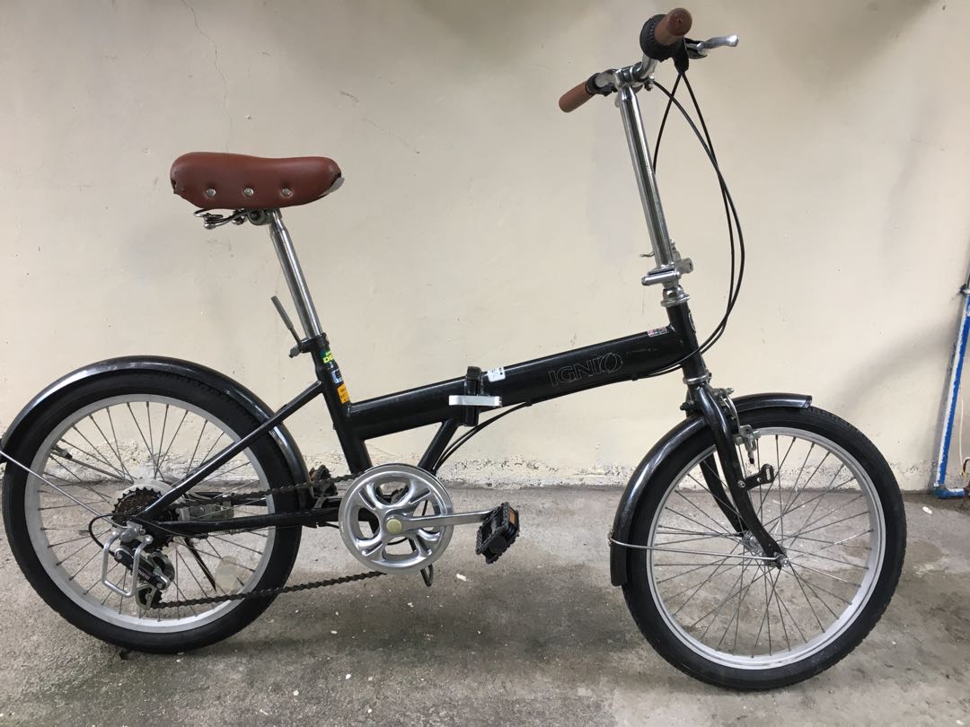 Japanese Folding Bike (restored), Sports Equipment, Bicycles & Parts ...