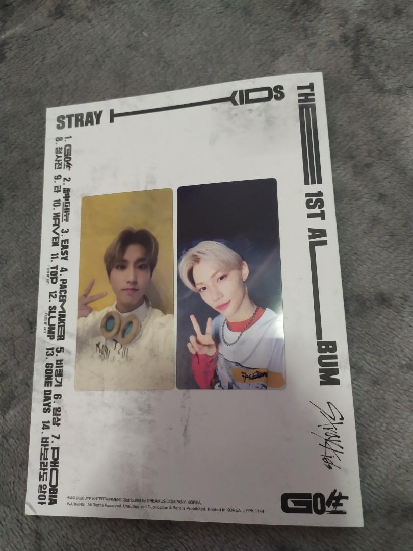 JISUNG AND FELIX SKZ GO ALBUM LIMITED SYNNARA POB, Hobbies & Toys ...