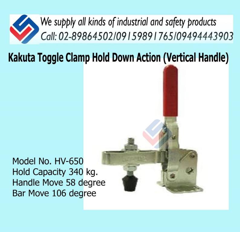 Kakuta Toggle Clamp Hold Down Action (Vertical Handle) HV-650 ...