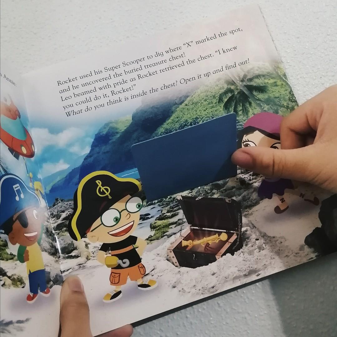 Little Einsteins Pirate's Treasure (Lift-the-Flap Fun!), Hobbies & Toys ...