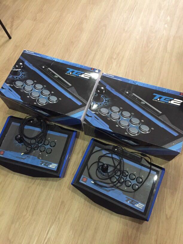 Mad Catz TE2 Fight Stick for PS4 and PC, Video Gaming, Video Game Consoles, Others on Carousell