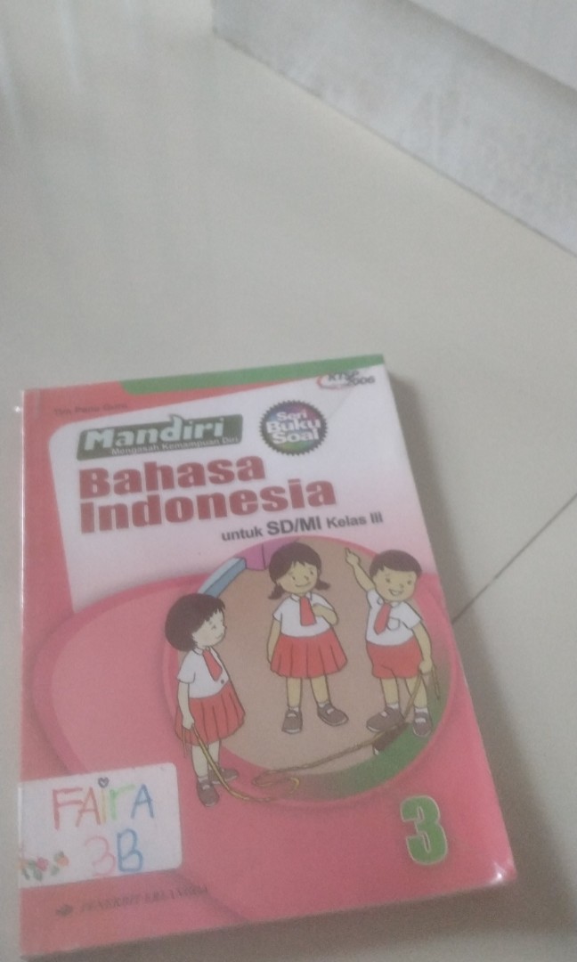 Mandiri Bahasa Indonesia SD kelas 3. Penerbit Erlangga. Tim Pena guru ...