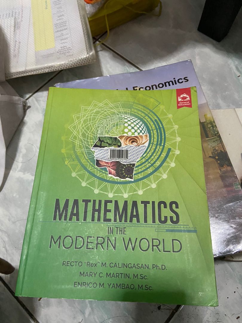 Mathematics in modern world (Calingasan), Hobbies & Toys, Books ...