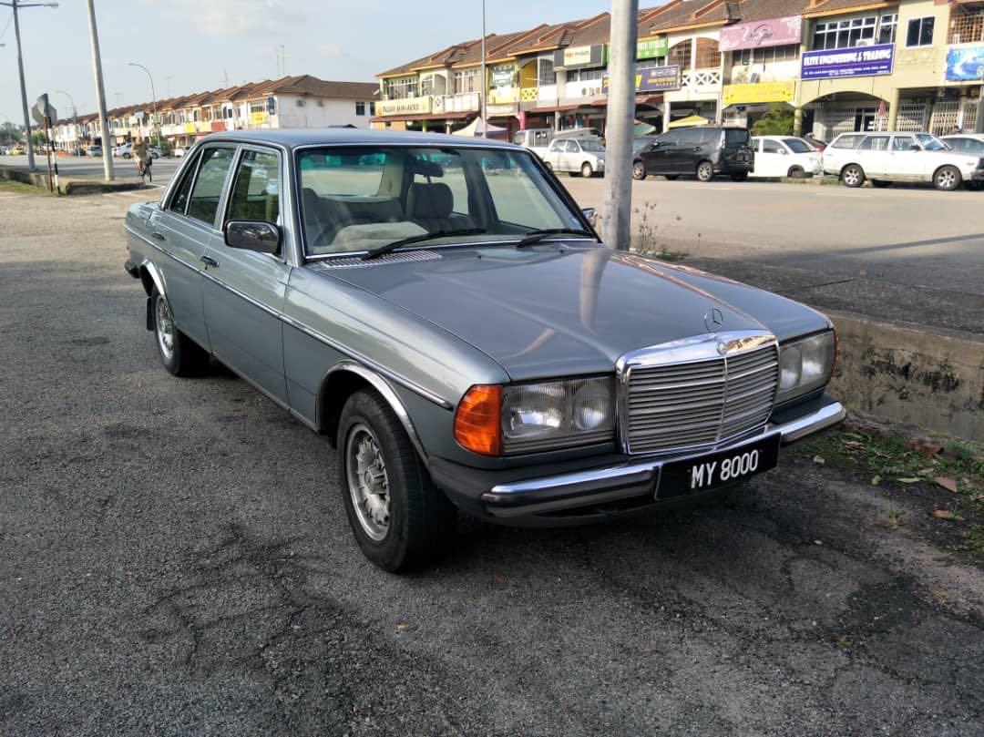 Mercedes Benz W123 nice number plate, Cars, Cars for Sale on Carousell