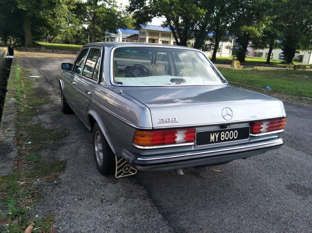 Mercedes Benz W123 nice number plate, Cars, Cars for Sale on Carousell