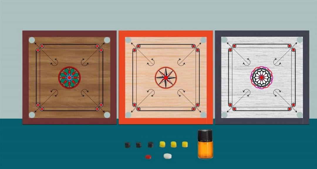 Mini Carrom Board Game for Sale., Hobbies & Toys, Toys & Games on Carousell