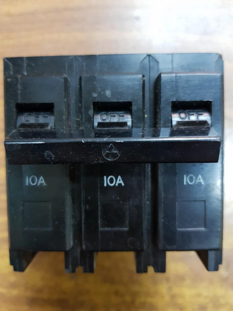 HBH-P Mitsubishi No Fuse Breaker 10Amp on Carousell
