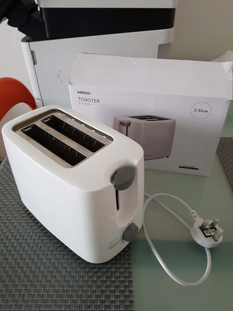 [MOVING OUT SALE] Miniso 2-Slice Toaster, TV & Home Appliances, Kitchen ...