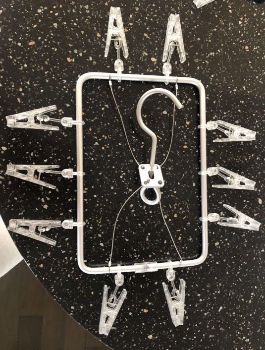 Muji clothes rack 涼衣夾, 傢俬＆家居, 其他, 晾衣架 - Carousell