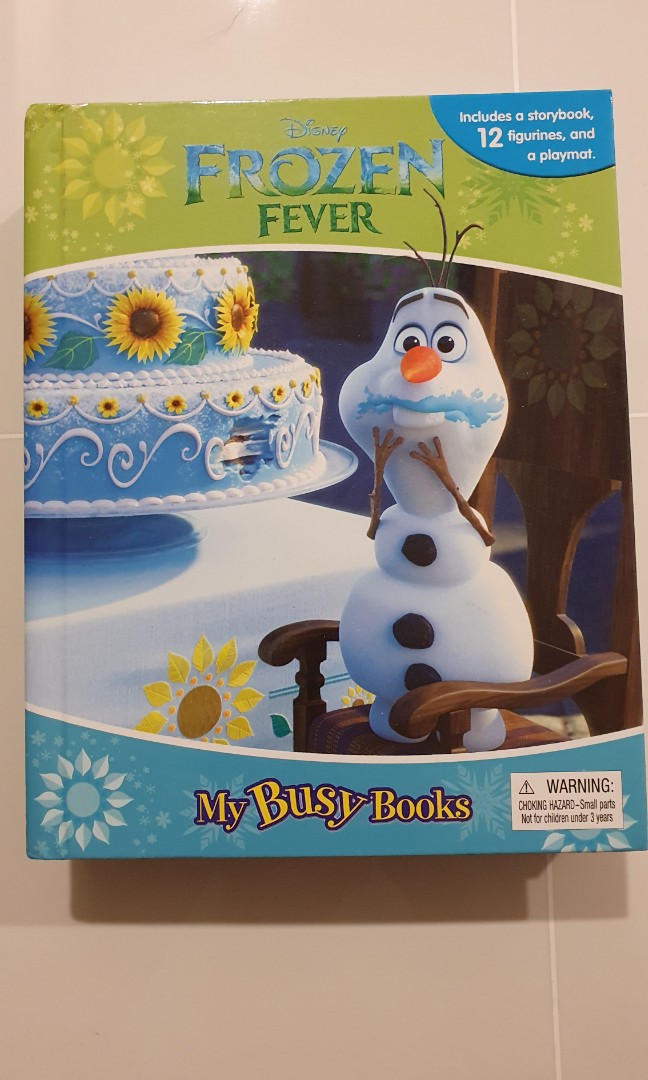 My Busy Book - Frozen, Hobbies & Toys, Books & Magazines, Children's ...