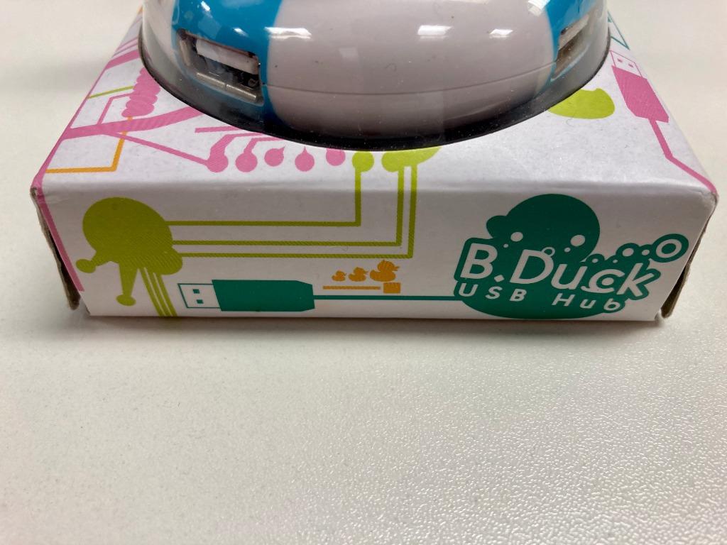 New B. Duck USB hub . 全新 B.Duck 小黃鴨四口擴展座/擴充座, 手提電話, 電話＆平板電腦配件, 充電器及電線 ...