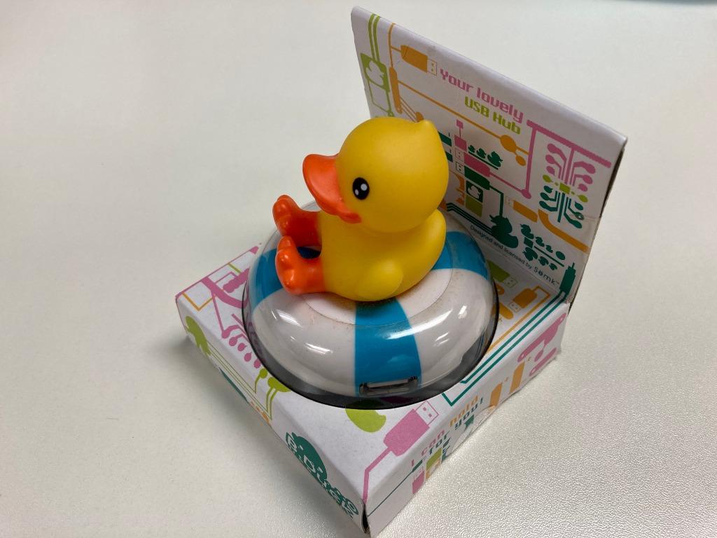 New B. Duck USB hub . 全新 B.Duck 小黃鴨四口擴展座/擴充座, 手提電話, 電話＆平板電腦配件, 充電器及電線 ...