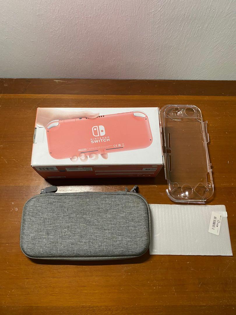 Nintendo Switch Lite (Pink), Video Gaming, Video Game Consoles ...