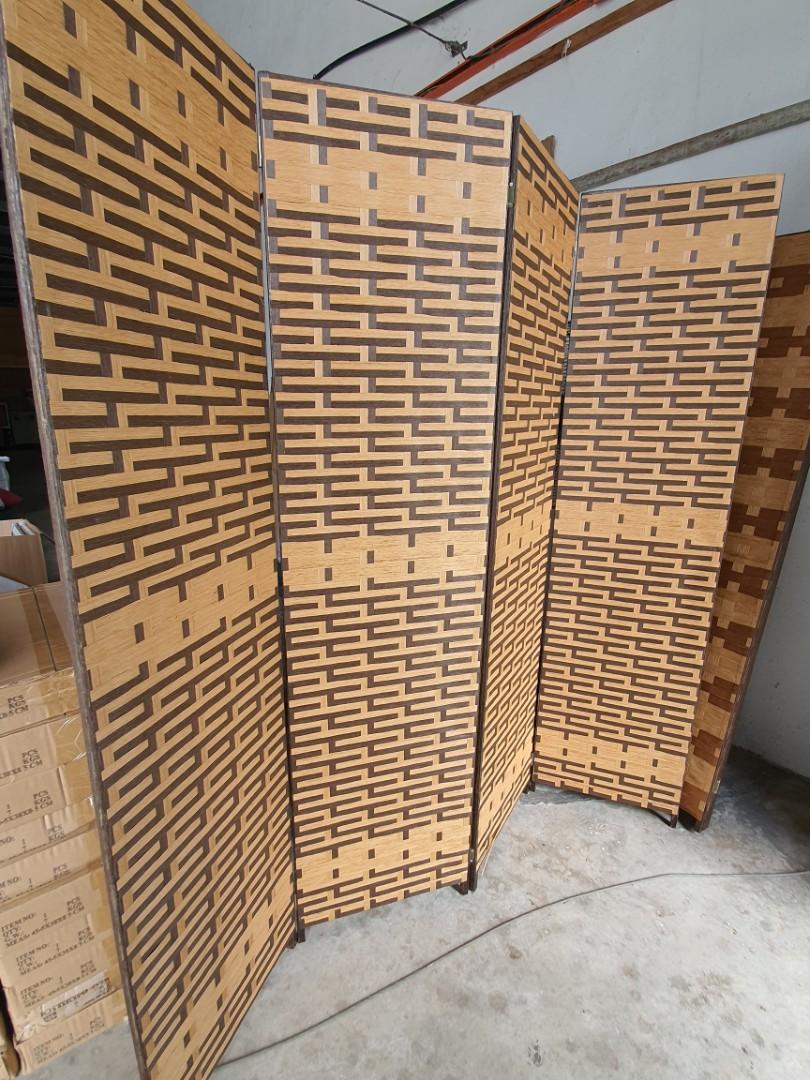 PARTITION, SCREEN DIVIDER, PEMBAHAGI, PENGHADANG, Furniture & Home ...