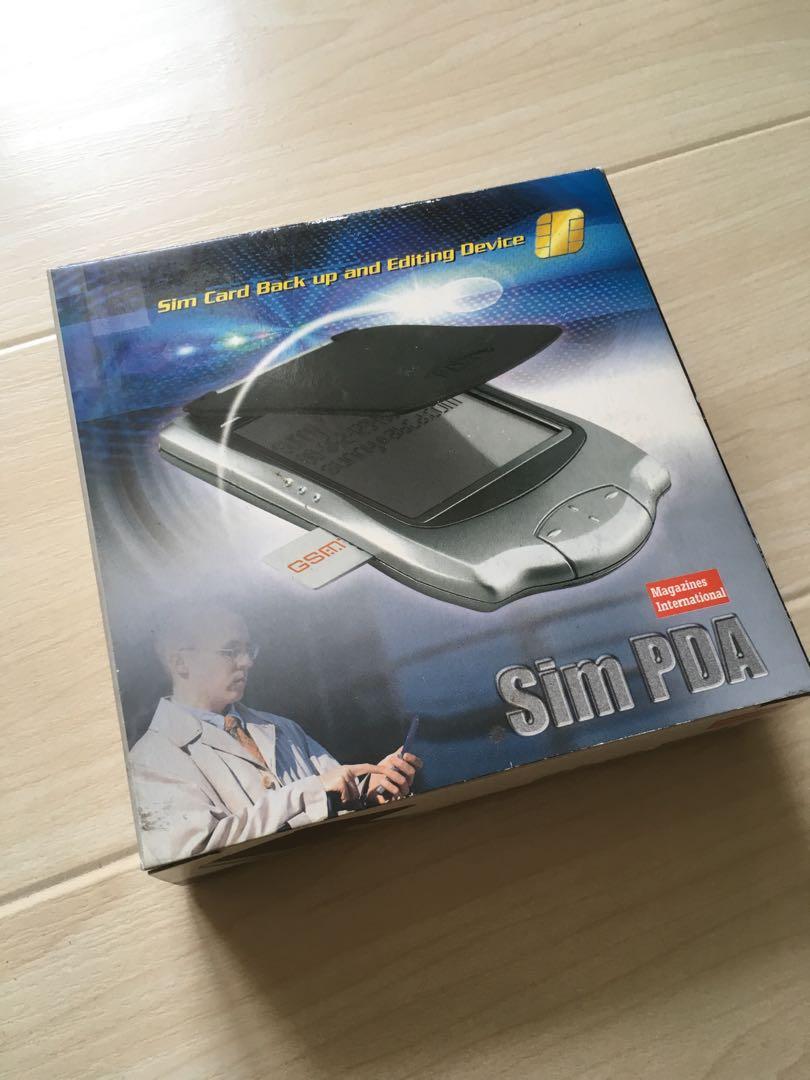 舊式PDA電子手帳 SIM card PDA, 手提電話, 電話及其他裝置配件, Sim 卡 - Carousell