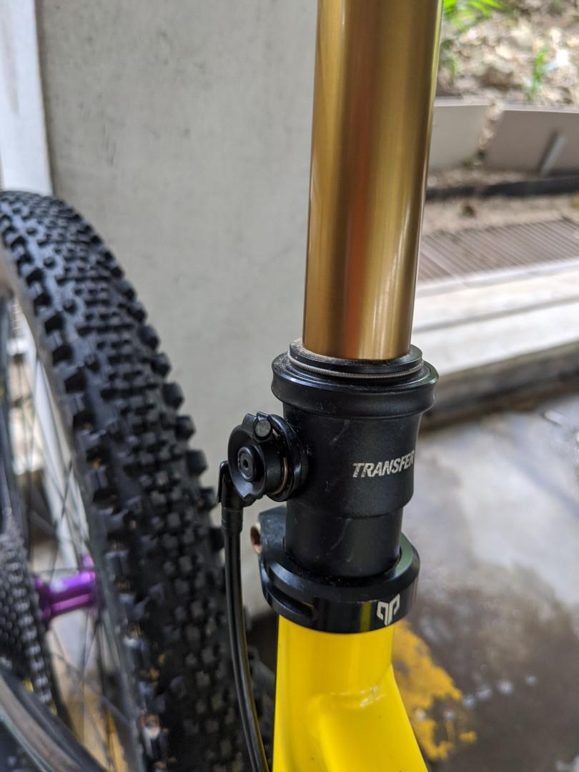 Production Privee Oka MTB 27.5 steel hardtail frame set M size rolling ...