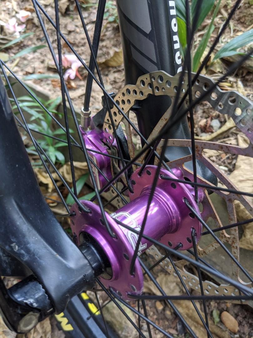 Production Privee Oka MTB 27.5 steel hardtail frame set M size rolling ...