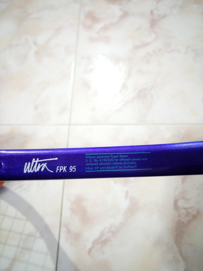 *RARE* Wilson Ultra FPK Tapered Beam Tennis Racquet, Sports Equipment ...