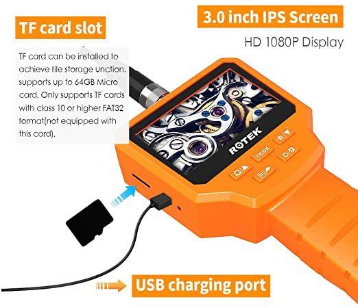 Rotek Industrial Endoscope with Monitor, Electronics, Others on Carousell