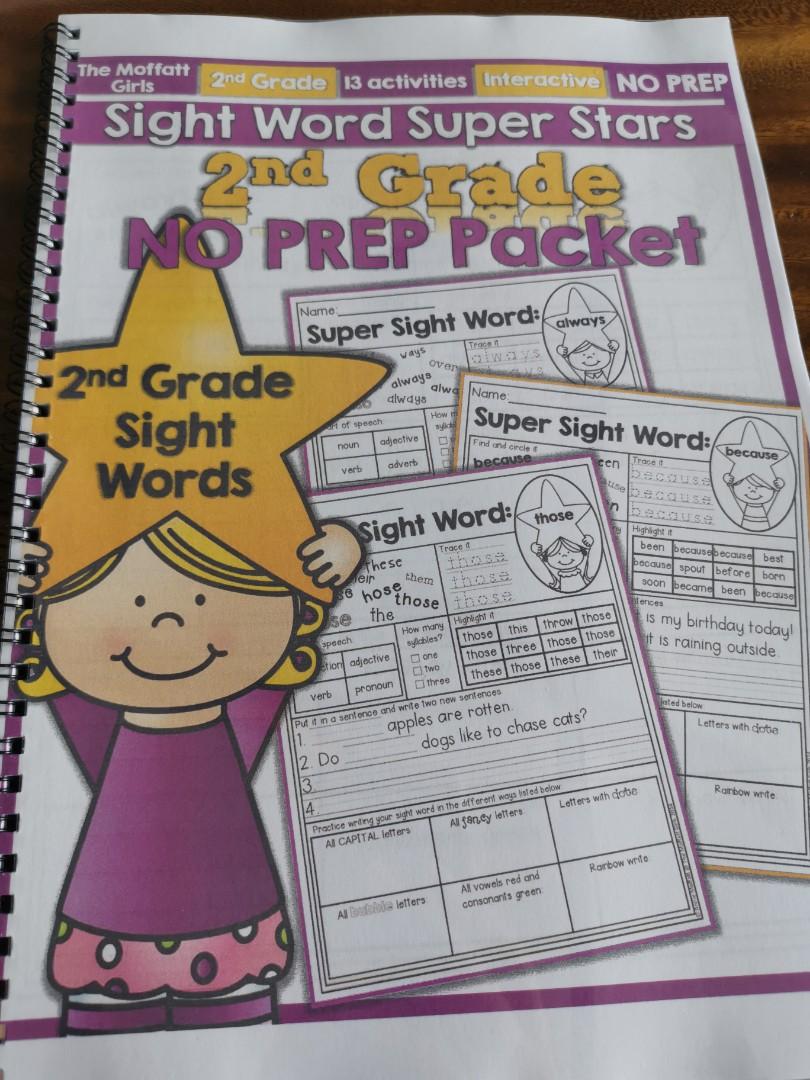 Super Sight words practises from k1 to primary school, Hobbies & Toys ...