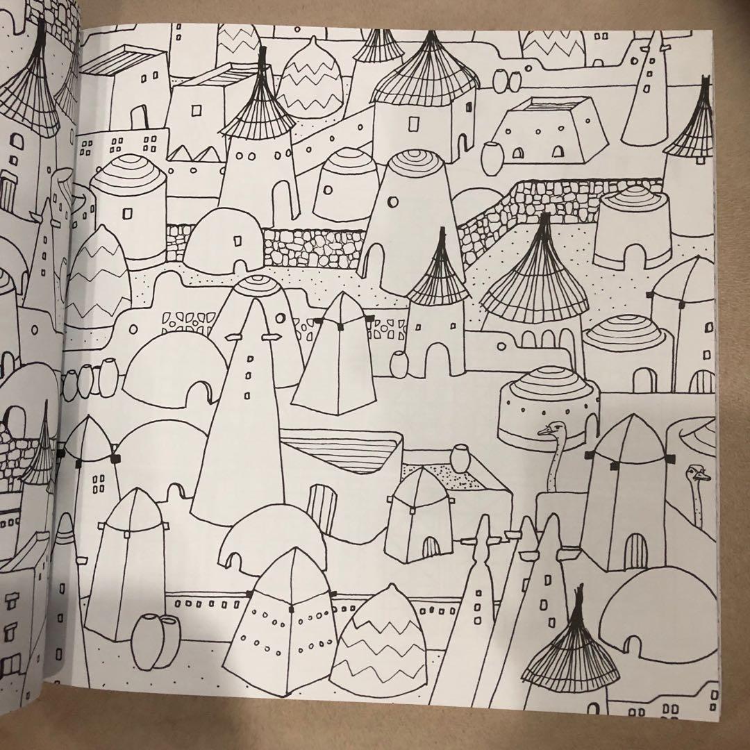 splendid cities coloring pages for kids