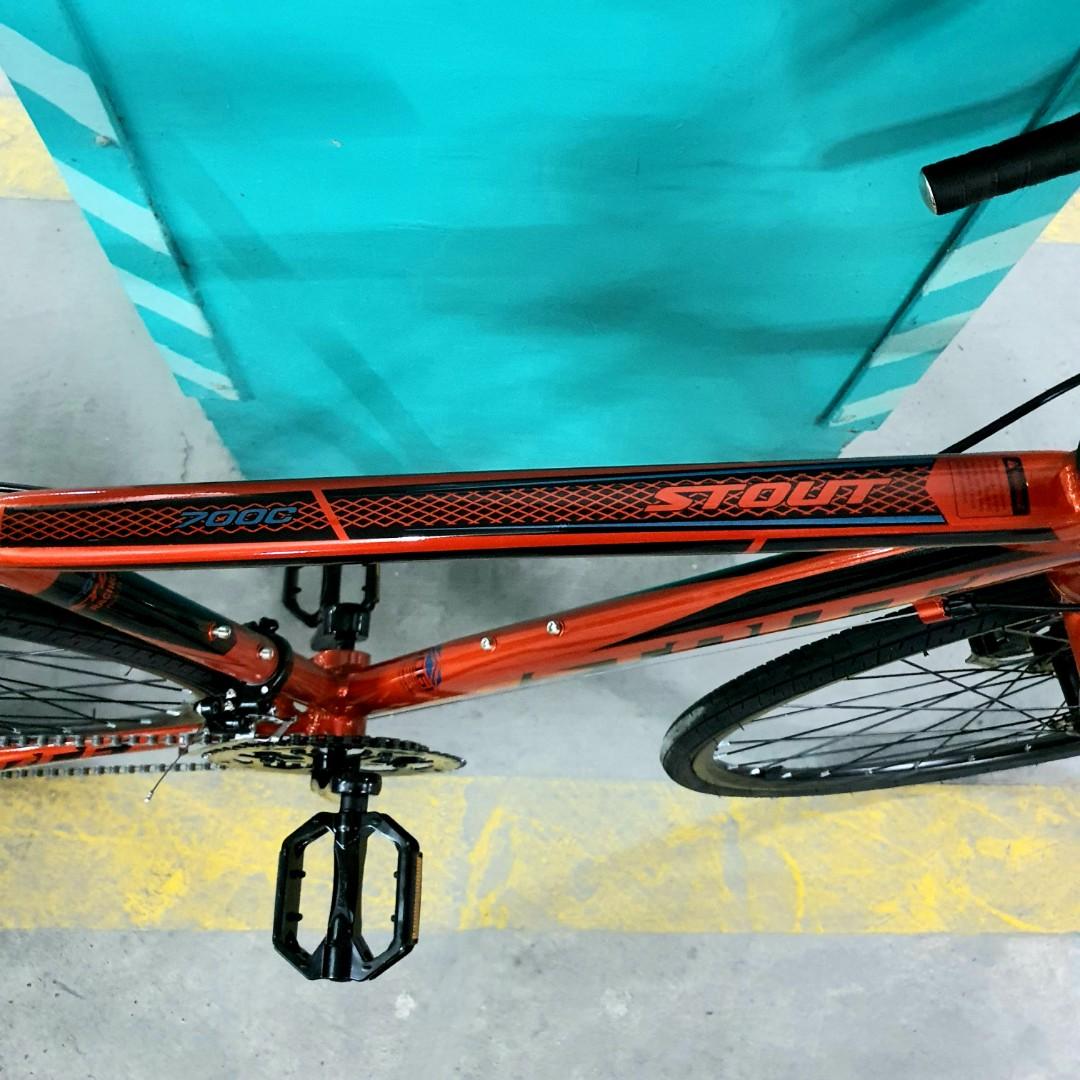 Stout Road Bike ( alloy frame, naka STI and disc brake na), Sports ...