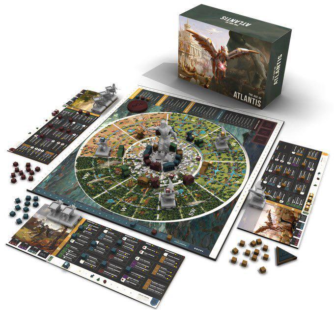 The Age of Atlantis Board Game (Kickstarter Preorder), Hobbies & Toys ...
