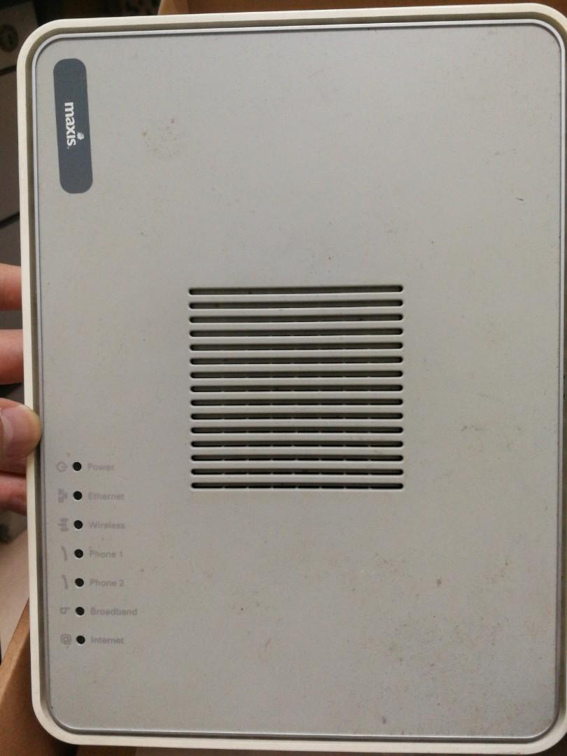 Thomson Gateway TG784N (provided by maxis fibre), Computers & Tech ...