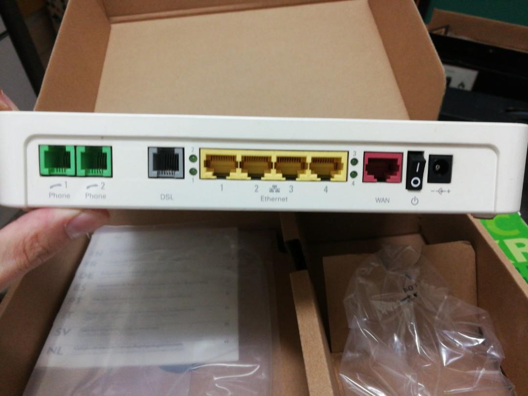 Thomson Gateway TG784N (provided by maxis fibre), Computers & Tech ...