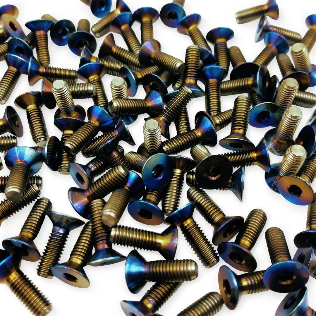 Titanium steering wheel screw, Car Accessories, Accessories on Carousell