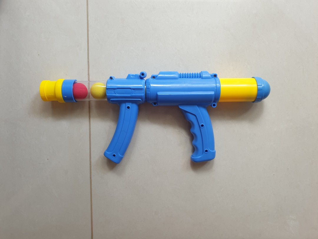 Toy gun with sponge balls (not hasbro nerf, fortnite, air gun) price ...