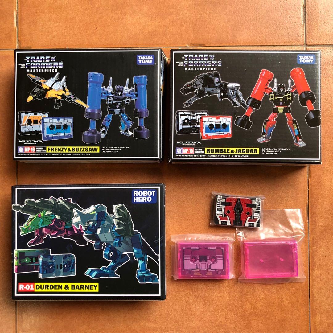 Transformers KO Masterpiece - MP-13 MP13 Soundwave , MP-15 Ravage ...
