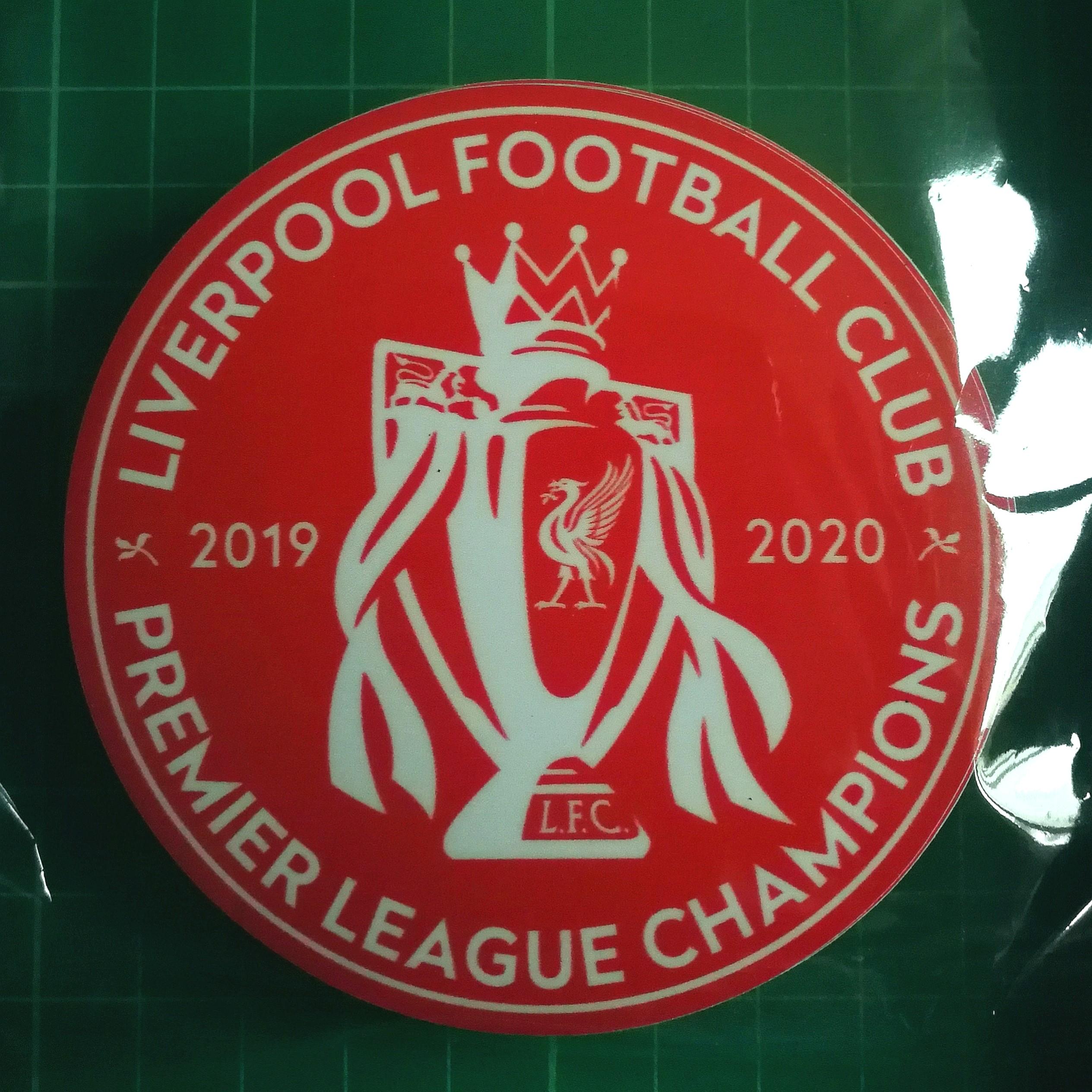 Waterproof Stickers. 85mm Diameter. Liverpool Football Club. Premier ...