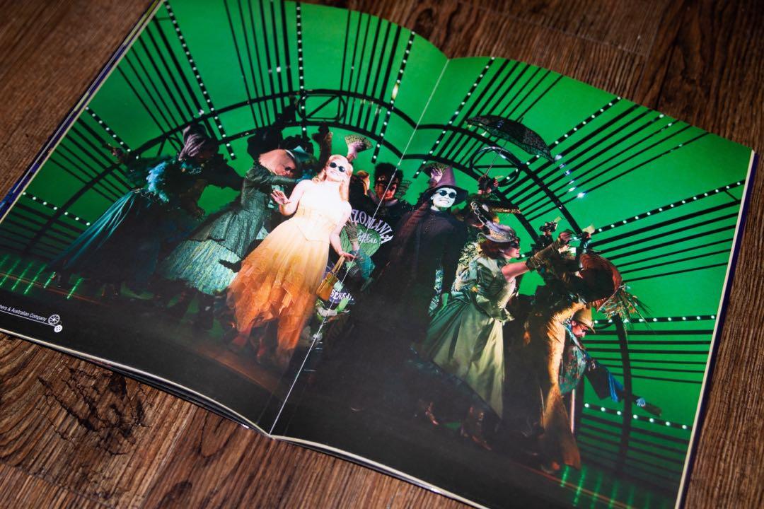 WICKED (Musical) Souvenir Program, Hobbies & Toys, Books & Magazines ...
