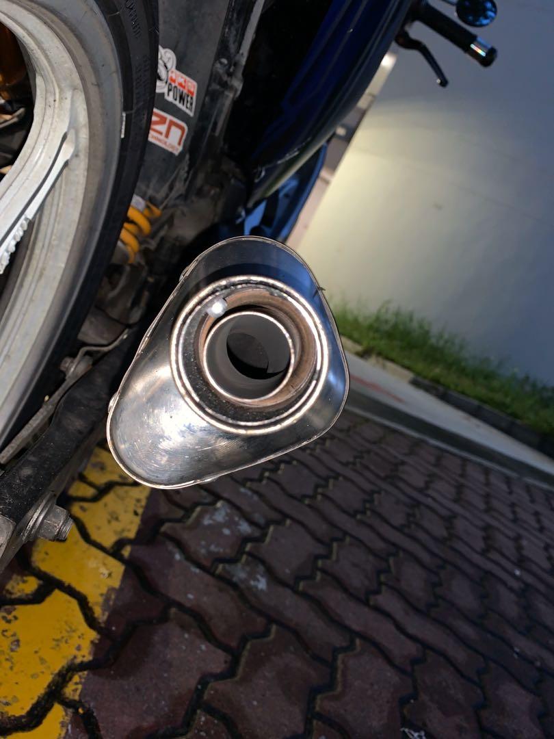 WTT Yoshimura Tri-Oval Gen 2, Motorcycles, Motorcycle Accessories on ...