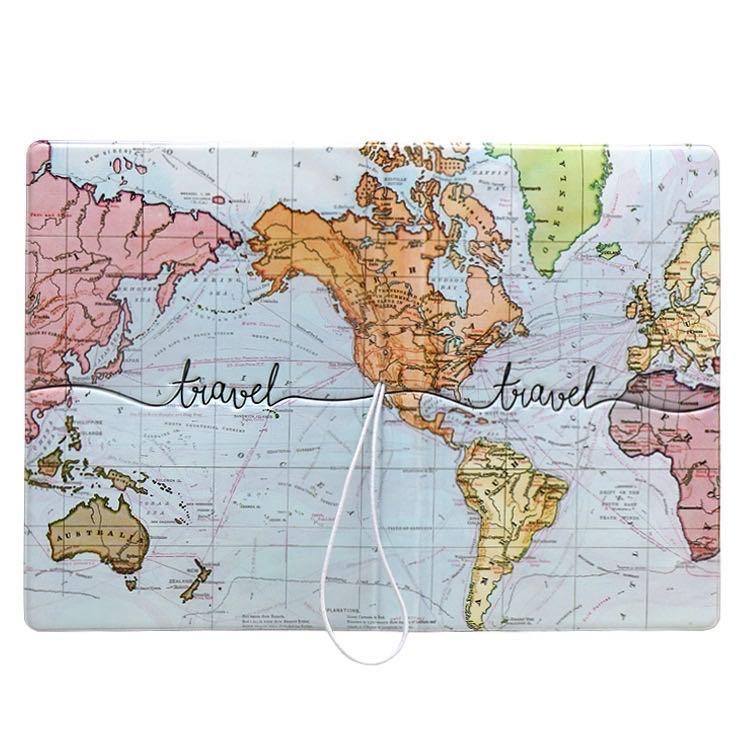 3D World Map passport holder, Everything Else, Others on Carousell