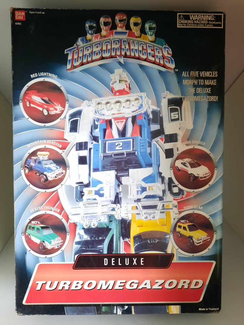 Bandai power ranger turbo, Hobbies & Toys, Toys & Games on Carousell