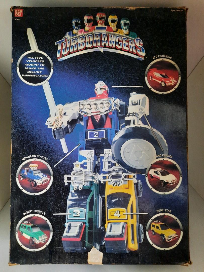 Bandai power ranger turbo, Hobbies & Toys, Toys & Games on Carousell