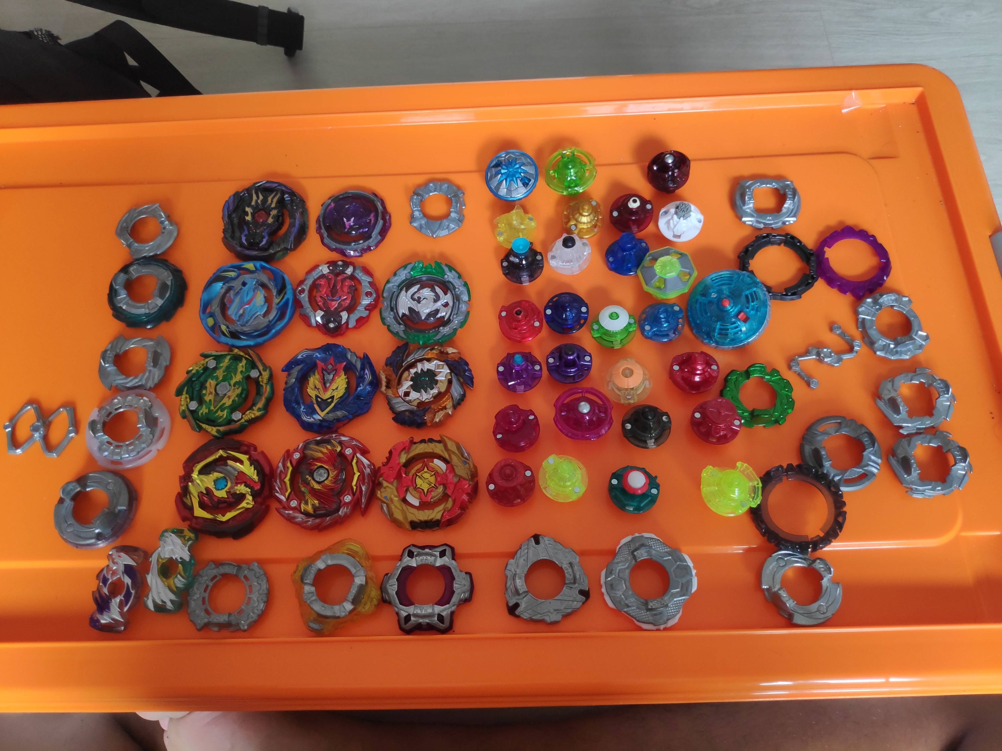 Beyblade Parts Bundle, Hobbies & Toys, Toys & Games on Carousell