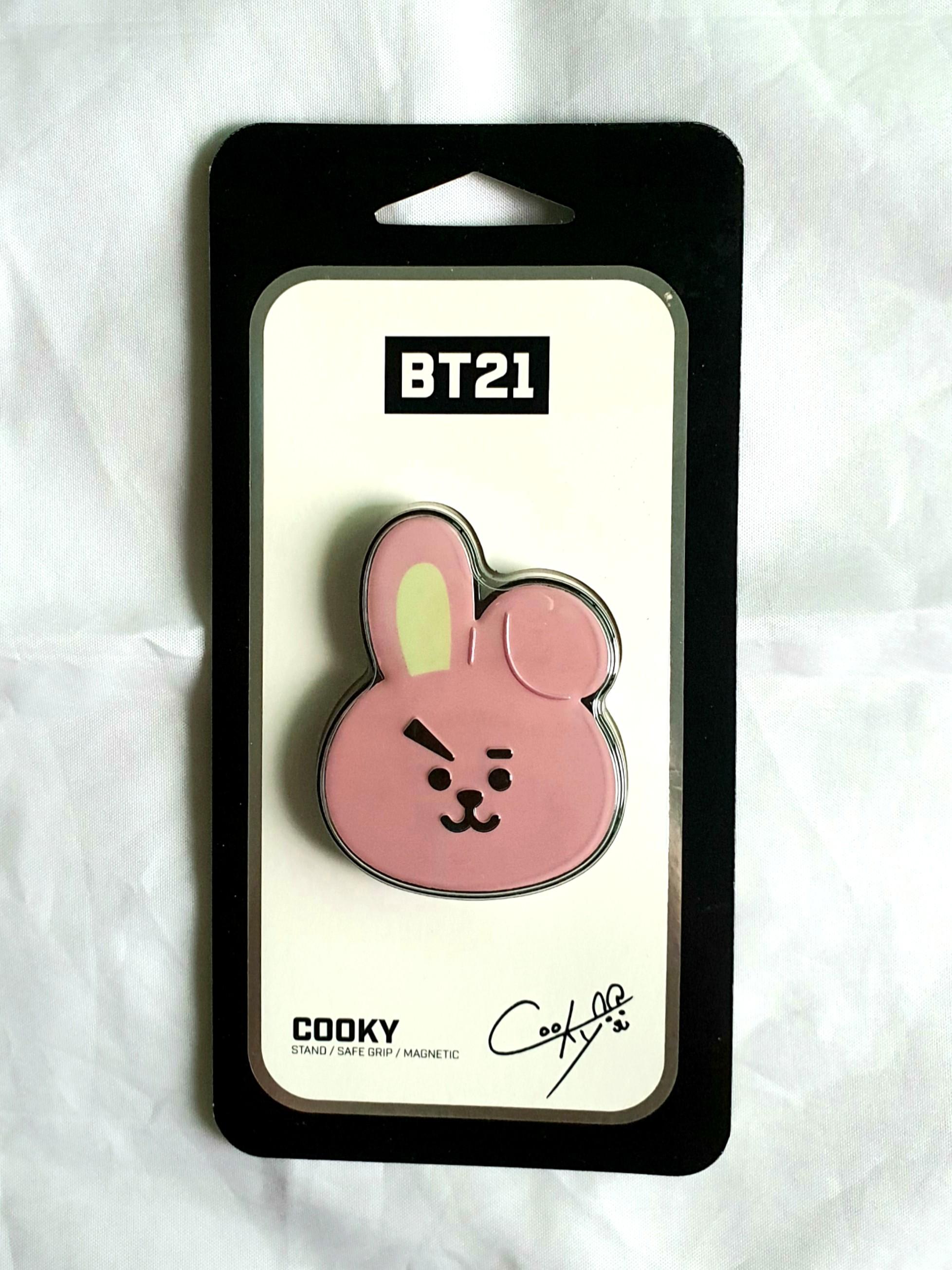 BT21 COOKY GRIPTOK POPSOCKET, Mobile Phones & Gadgets, Mobile & Gadget ...