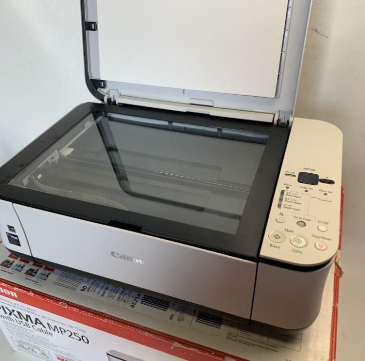 Canon Pixma MP250 3-in-1 Printer with CISS, Computers & Tech, Printers ...