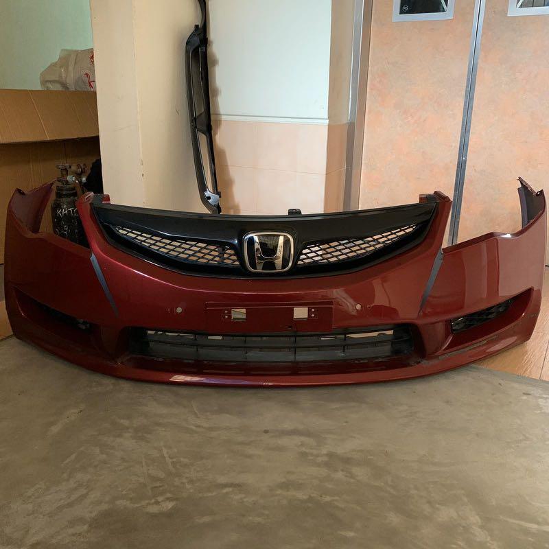 Civic FD Front Bumper, Car Accessories, Accessories on Carousell
