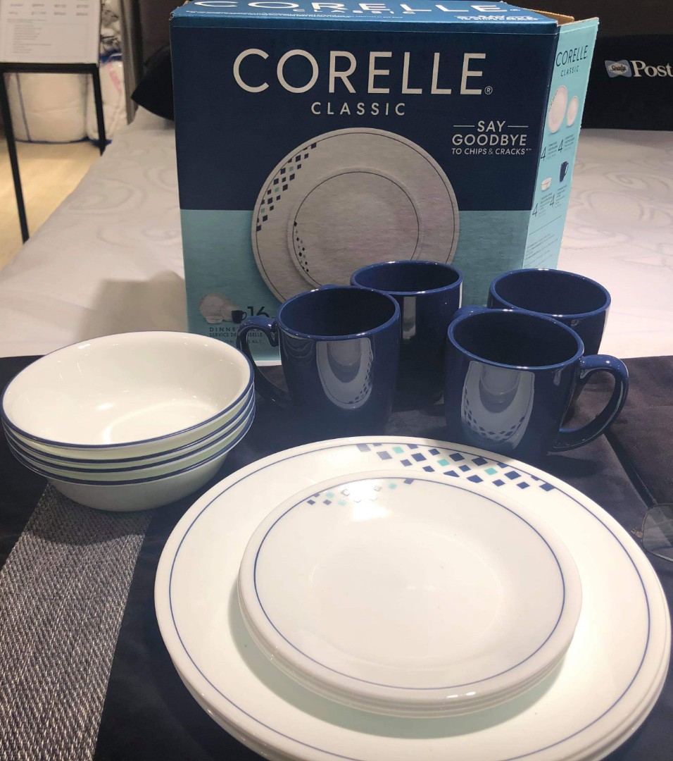 Corelle Plates and Bowls 1 Set, Home Appliances, Kitchenware on Carousell
