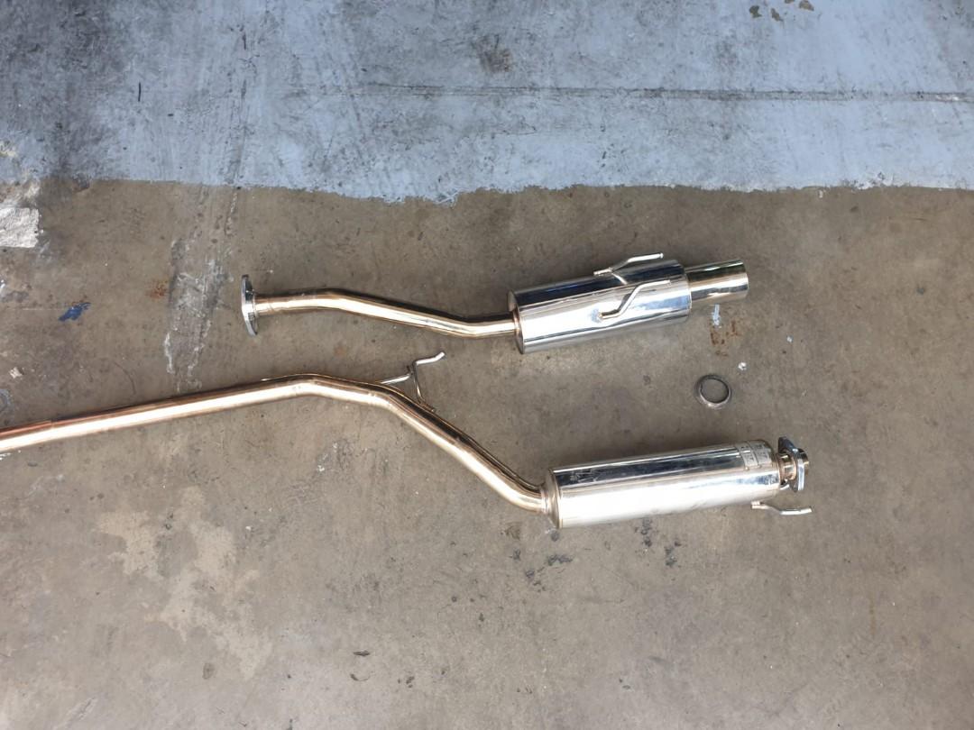 DRIFT RACING EXHAUST Honda Civic (FD1), Car Accessories, Accessories on ...