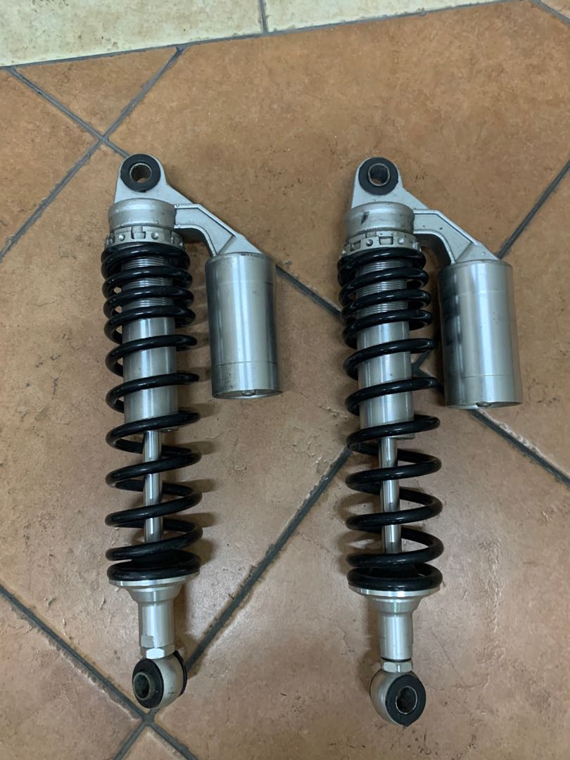 Dunstall rear Shocks , Motorcycles, Motorcycle Accessories on Carousell