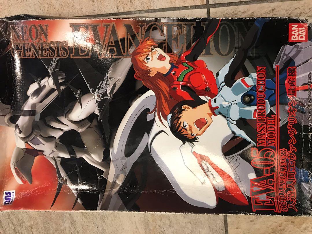 Evangelion EVA-05 Mass Production Model LM HG Model Kit (Bandai Series ...