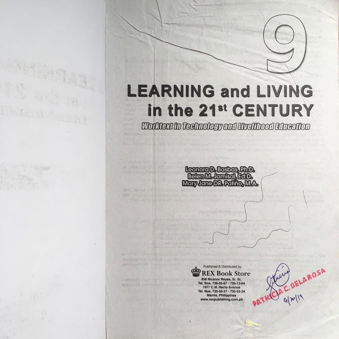 Grade 9: Learning and Living in the 21st Century - Worktext in ...