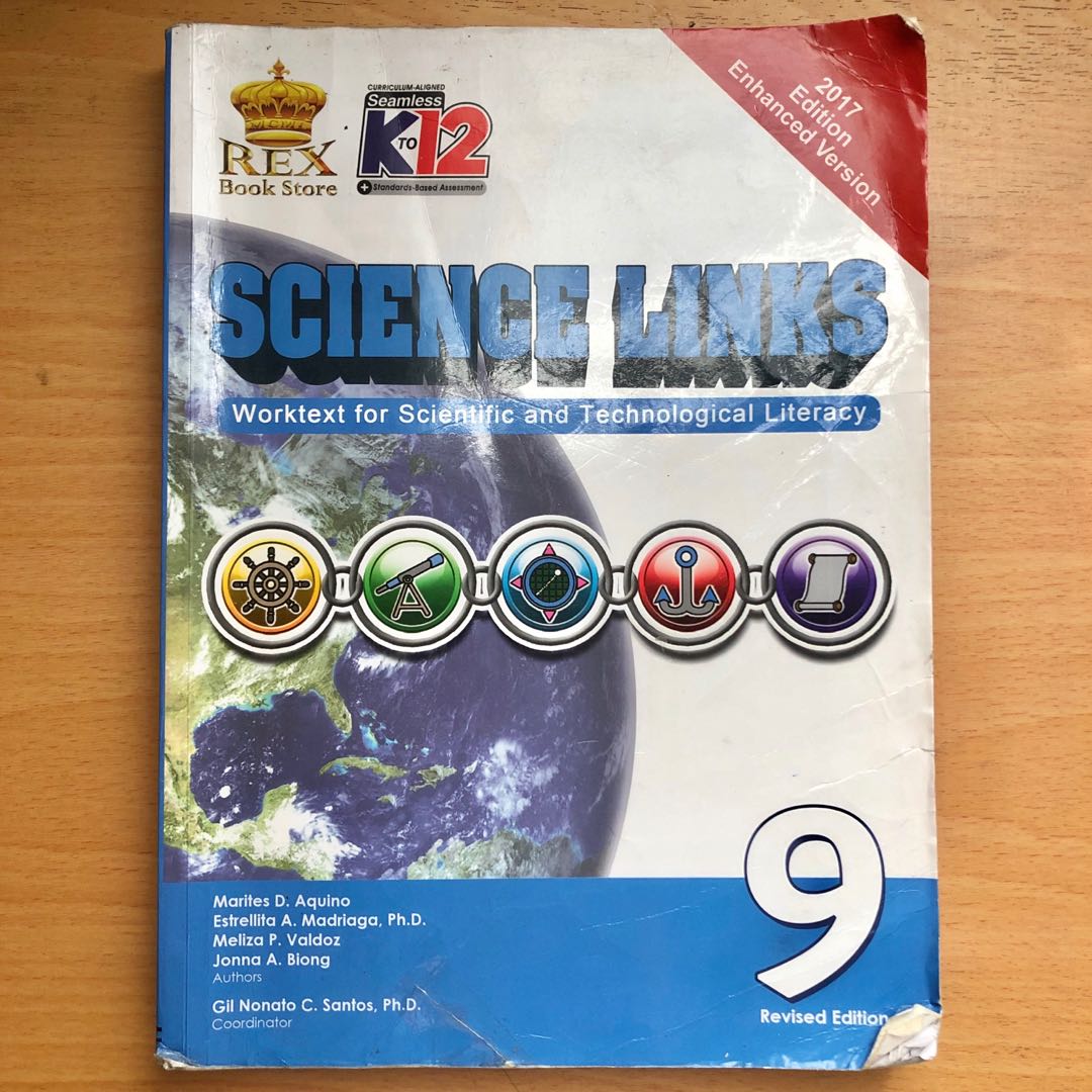 Grade 9: Science Links - Worktext for Scientific and Technological Literacy by REX, Hobbies ...